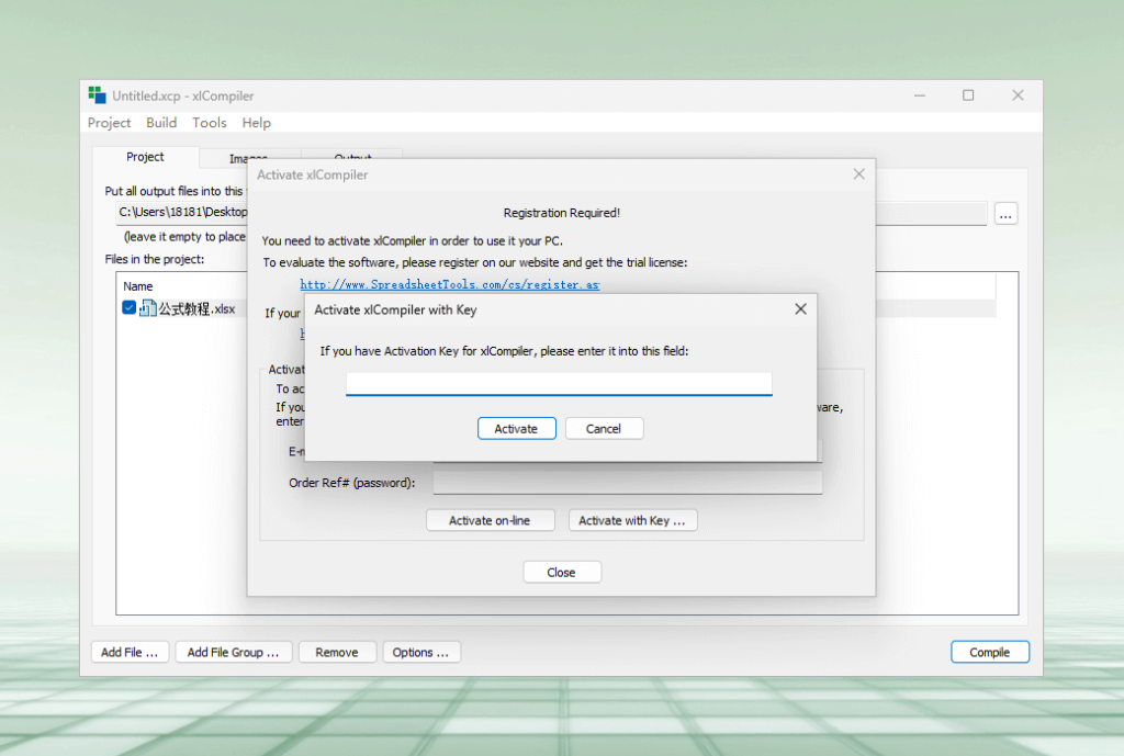 Xlcompiler 表格转 Exe 程序软件丨中文网站正版购买 Xlcompiler 是一款将 Excel 文件转换为独立 Windows 应用程序的软件，无需 Microsoft